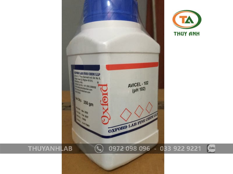 Hóa chất AVICEL PH-102 - THIẾT BỊ Y DƯỢC