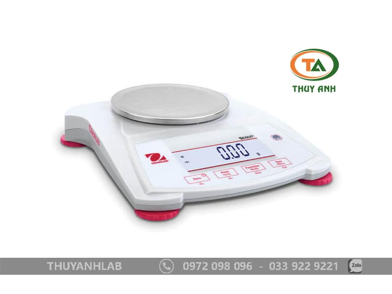 SPX222 Ohaus Cân điện tử 220g/0.01g - THIẾT BỊ Y DƯỢC
